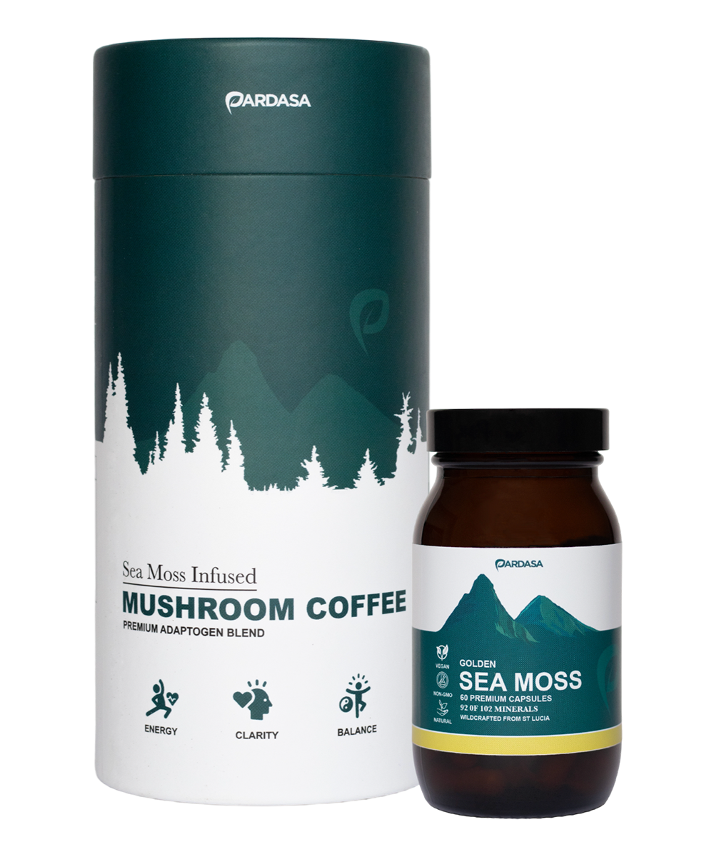 Sea Moss Coffee & Capsule Bundle – Pardasa